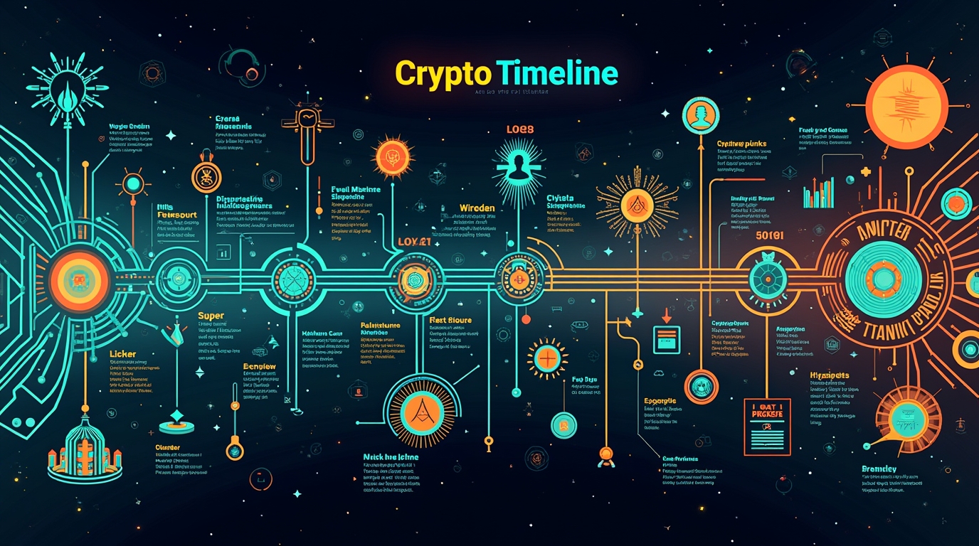 Cypherpunks to Crypto Trends: Timeline of Cryptocurrency